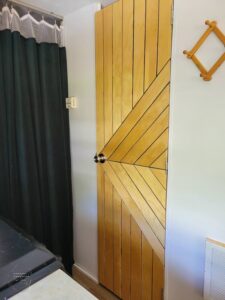 RV Interior Door Makeover - Refresh Camping