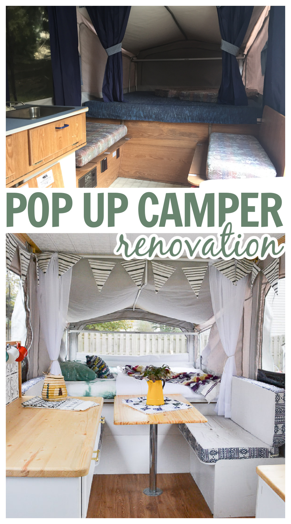 Pop-Up Camper Remodel - Refresh Camping