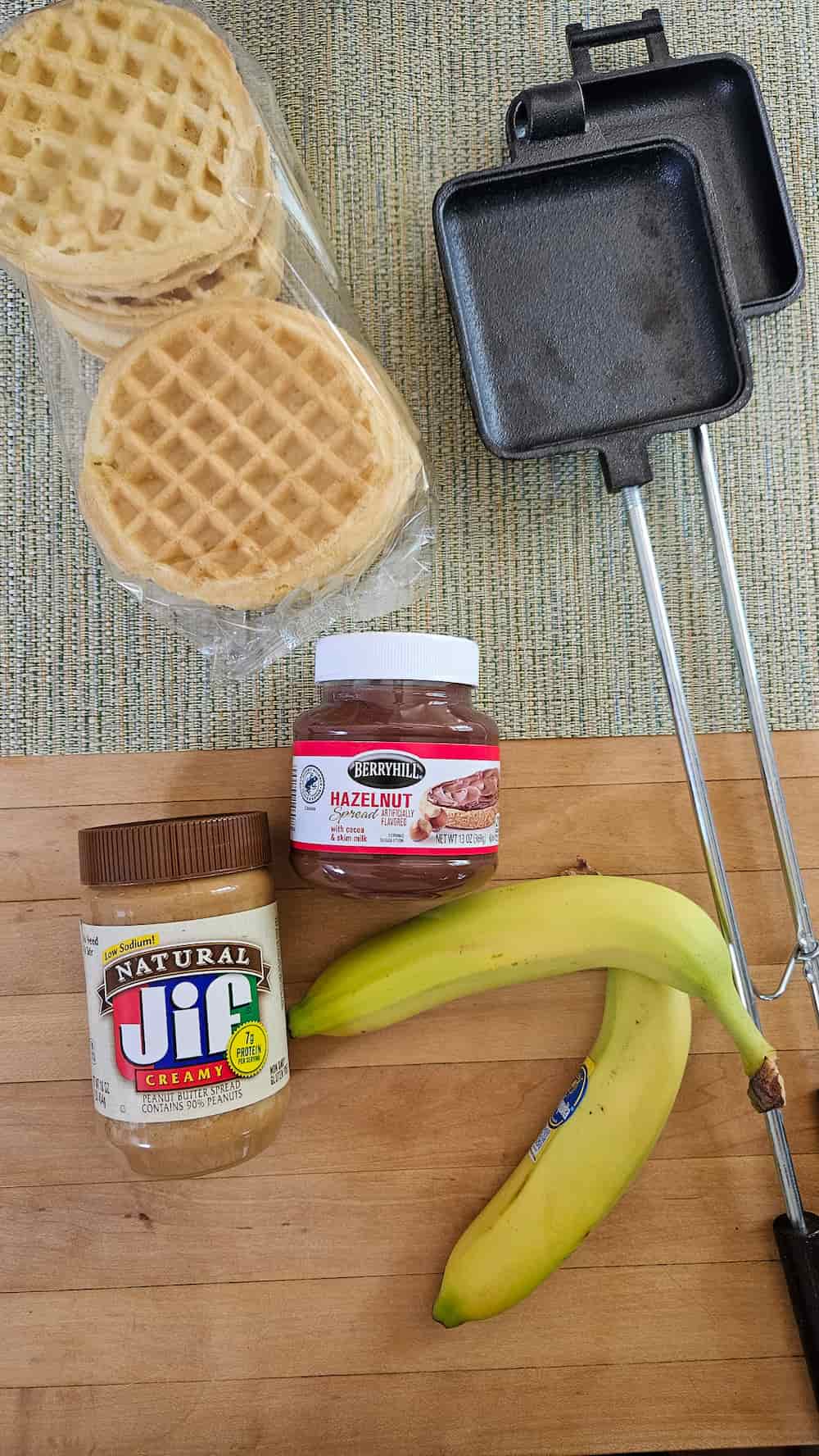 Stuffed Waffles (Camping Hobo Pies) - Refresh Camping