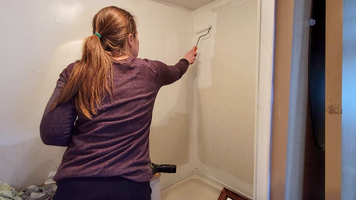 Easy RV Shower Remodel with 9 DIY Makeover Ideas - Refresh Camping