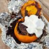 Chocolate Campfire Orange Cakes - Refresh Camping