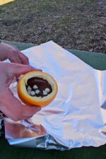Chocolate Campfire Orange Cakes - Refresh Camping