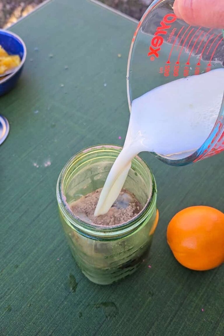 Chocolate Campfire Orange Cakes - Refresh Camping