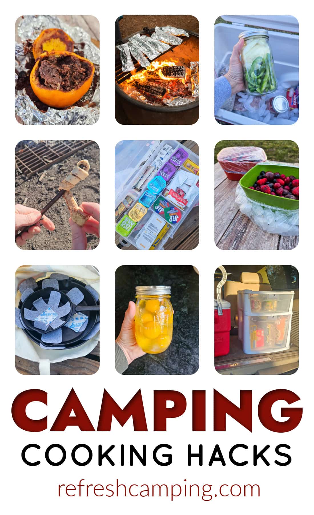 20+ Clever Camping Food Hacks for Easy Camp Cooking - Refresh Camping