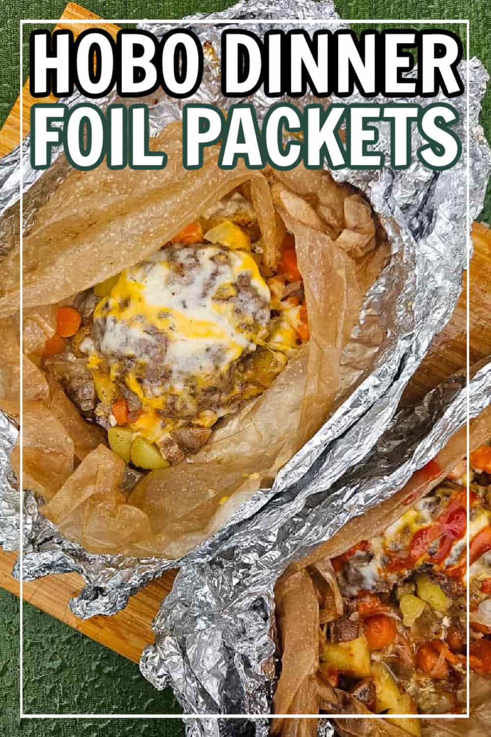Hamburger Foil Packets for the Grill or Campfire - Refresh Camping