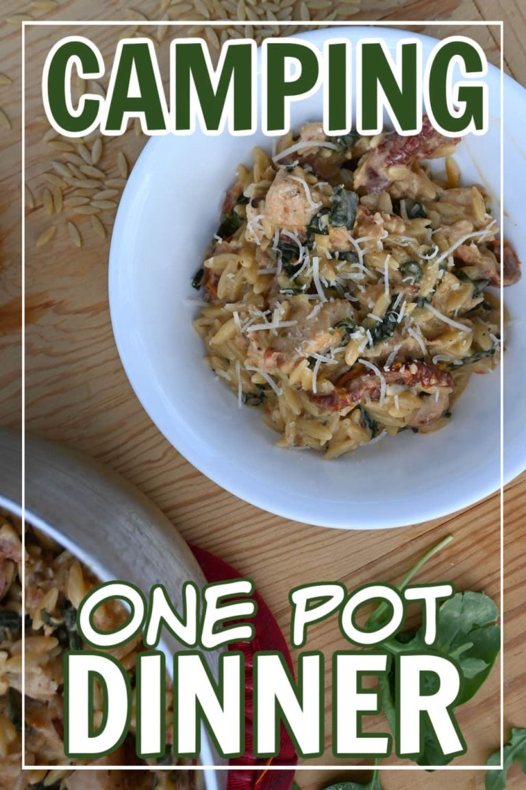 Marry Me Chicken One Pot Camping Dinner - Refresh Camping