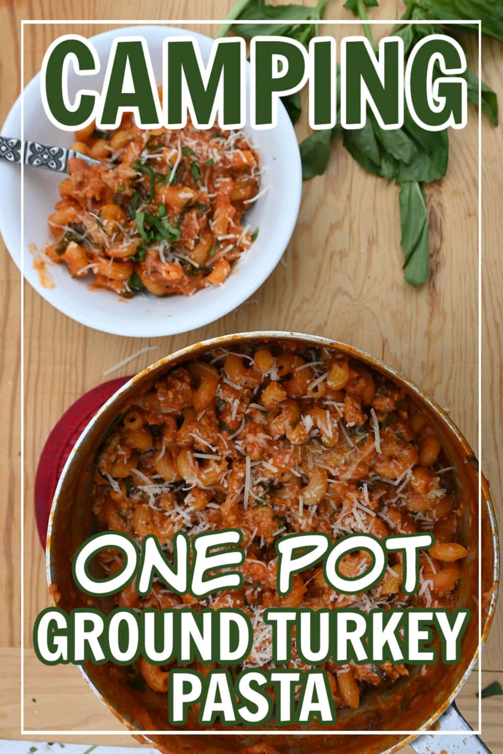 One Pot Camping Meal: Ground Turkey Pasta - Refresh Camping