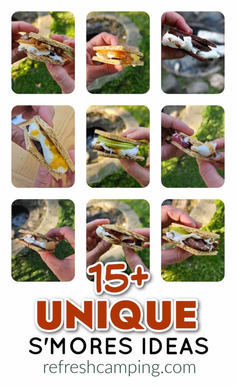 Smores Ideas with 15 Different Fun Combinations - Refresh Camping